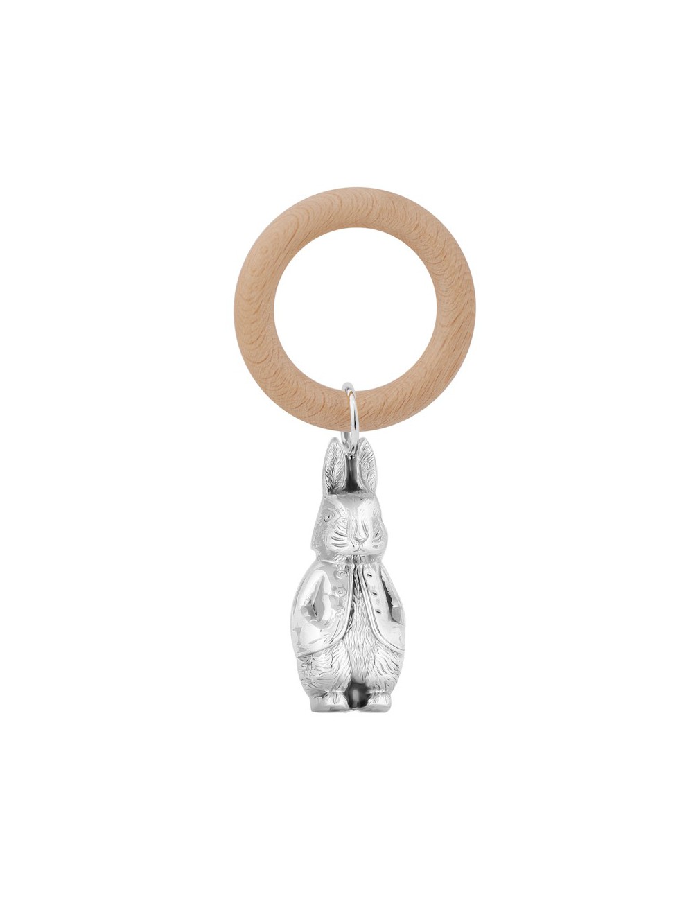 Rammelaar Beatrix Potter Peter Rabbit Zilver